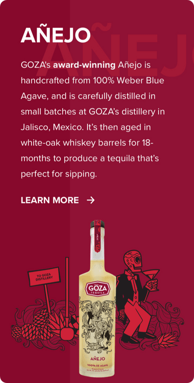 Goza Tequila | Our Work | Double Up Digital