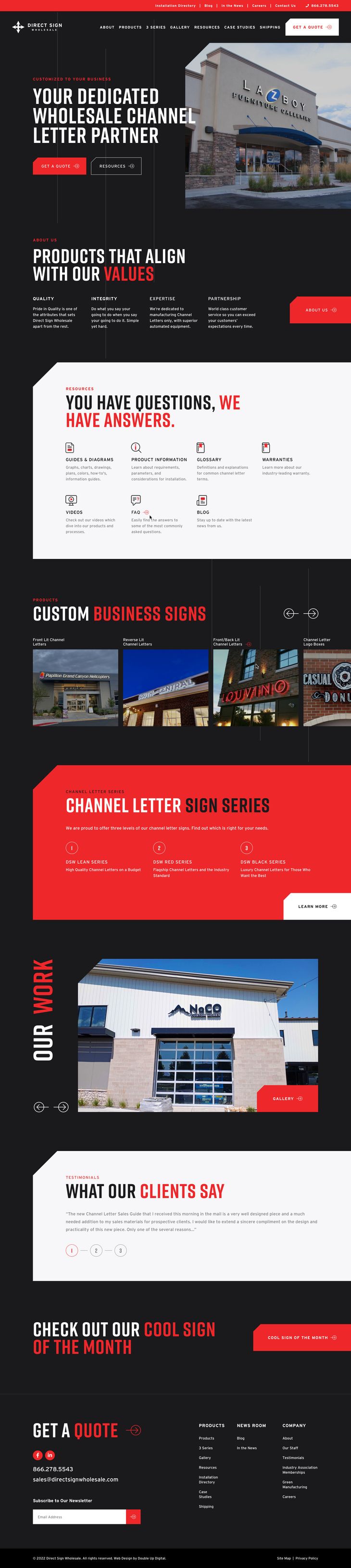 Web Design & Digital Marketing Projects | Double Up Digital